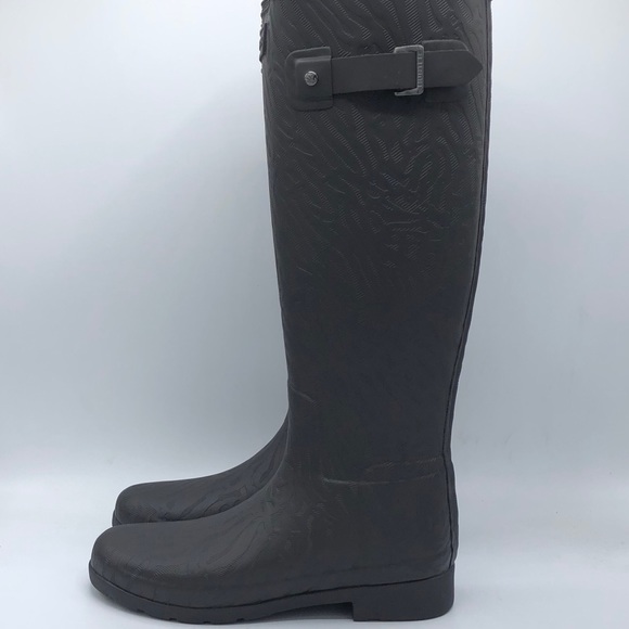 Hunter | Shoes | New Hunter Refined Tall Coral Textured Boot | Poshmark